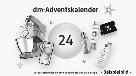 Adventskalender Gewinnspiel Dm