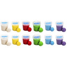 Betzold - 1 von 2 Softknete-Sets in 6 tollen Farben