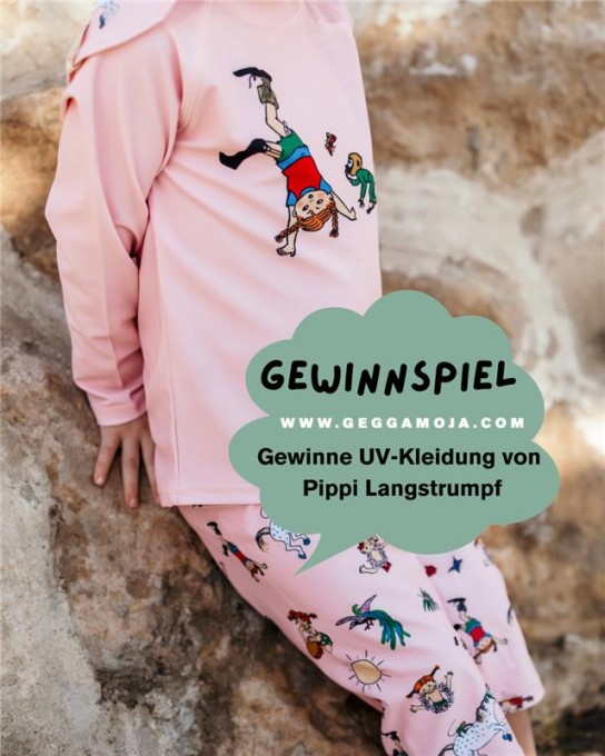 Geggamoja - UV-Kleidung von Pippi Langstrumpf