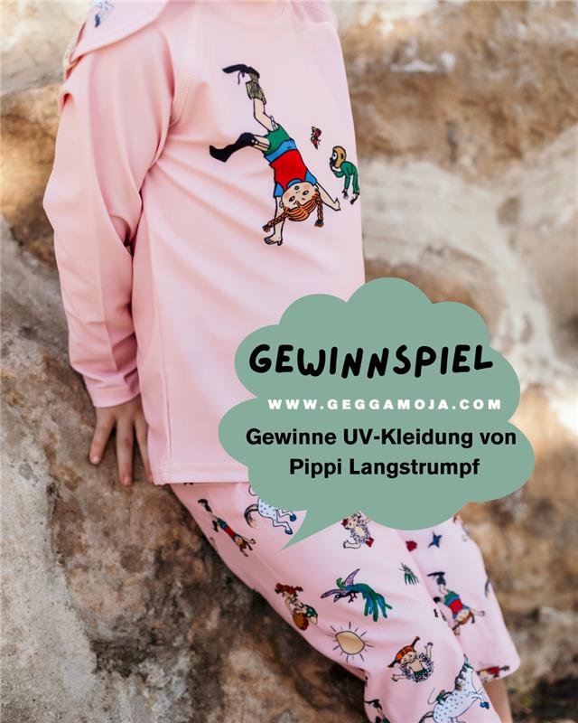 Geggamoja - UV-Kleidung von Pippi Langstrumpf