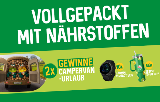 Zespri - 2x Gutschein für einen Camperurlaub im Wert von je 5.000€. 10x ...