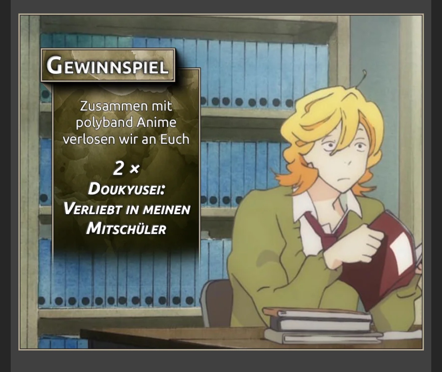 anisearch - Richtig guter Animefilm: Doukyusei: Verliebt in meinen ...
