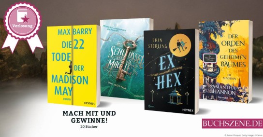 BUCHSZENE - 20 SciFi- oder Fantasy-Büchern von der Hobbit Presse aus ...