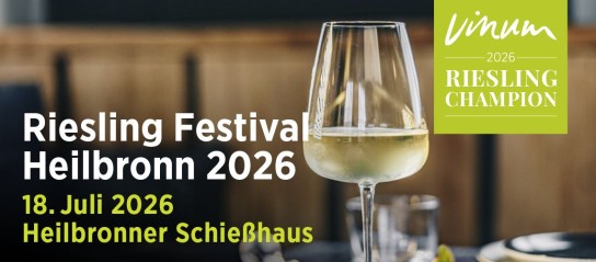 VINUM - 5x2 Tickets für das VINUM Riesling Festival mit Weinverkostung ...